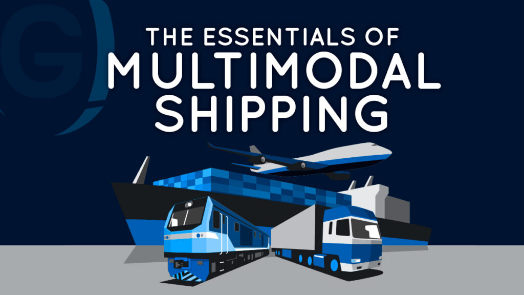 Multimodal shipping for freight forwarding companies