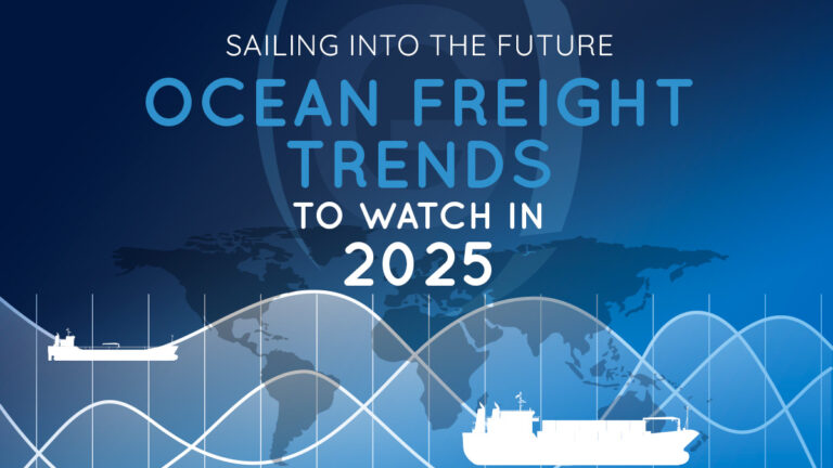 Ocean freight shipping trends for 2025
