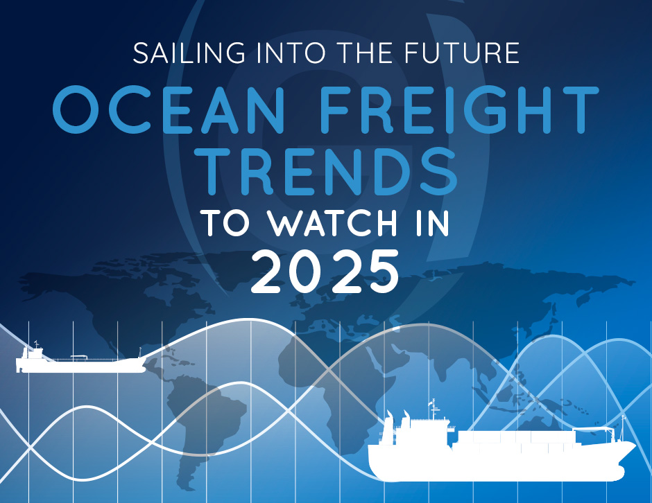 Ocean freight shipping trends for 2025