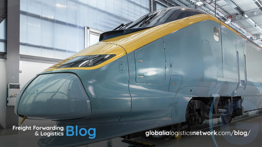 High-speed rail for freight forwarding companies