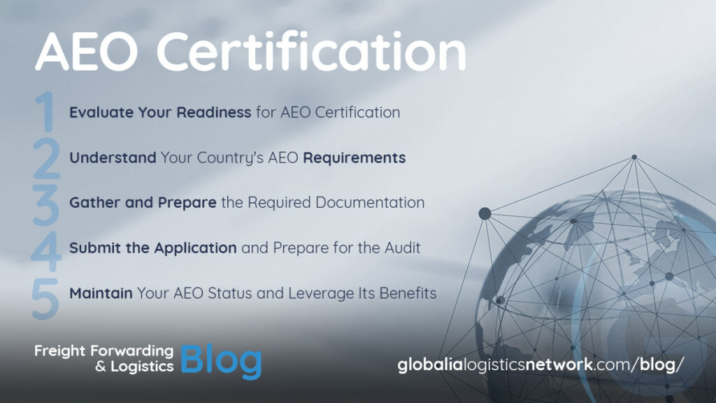 AEO for freight forwarders: A step-by-step application guide